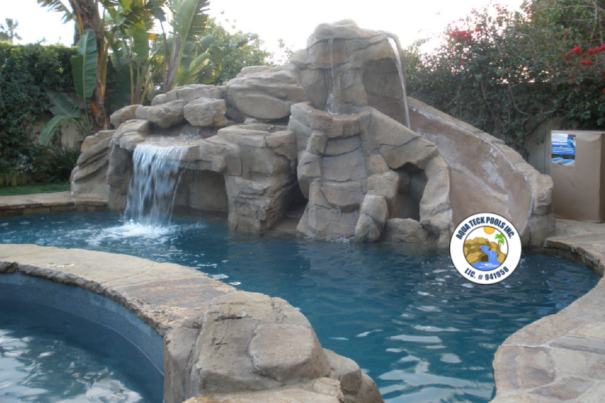 Artificial Rock Contractor Los Angeles | Aqua Teck Pools Inc.