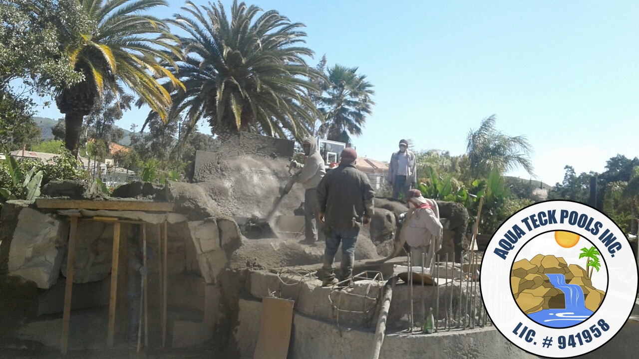 Artificial Rock Swimming Pools - Artificial Rock Pool Contractor Los ...