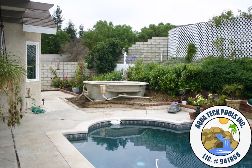 Swimming Pool Rock Waterfalls - Artificial Rock Pool Contractor Los ...